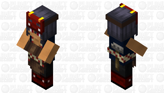 Japanese Village (armorer) Minecraft Mob Skin