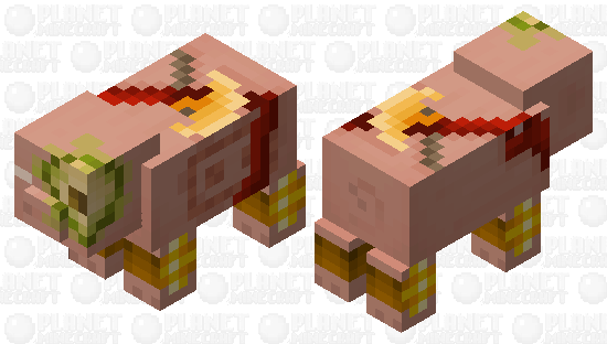 Pig brute v2 Minecraft Mob Skin
