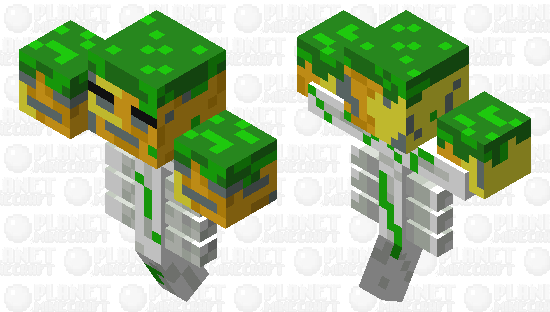 Pre-historic bone wither Minecraft Mob Skin