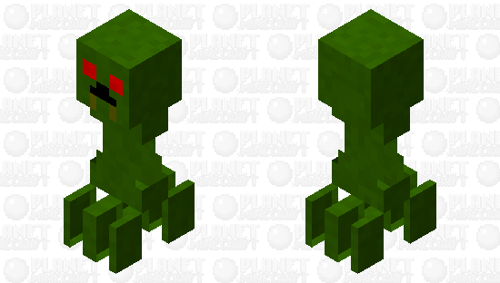 creeper update Minecraft Mob Skin