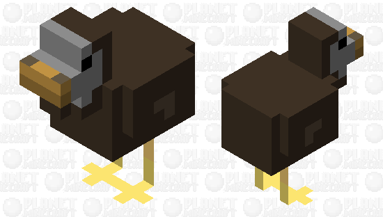Chicken to Dodo Minecraft Mob Skin
