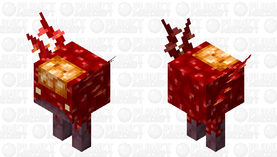 Crimson Strider Minecraft Mob Skin