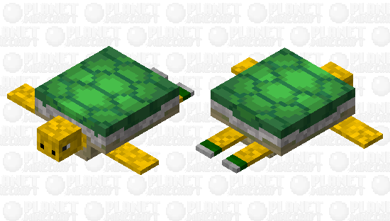 Koopa Troopa Minecraft Mob Skin