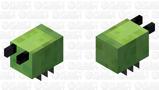 Caterpillar Minecraft Mob Skin