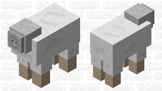 Sheep realistic Minecraft Mob Skin