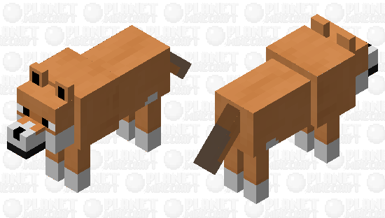 Dingo Minecraft Mob Skin