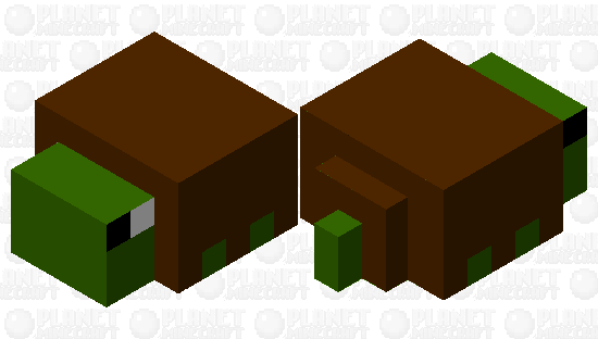 Baby turtle Minecraft Mob Skin