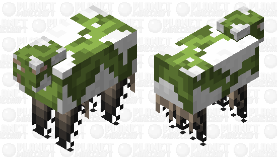 Slug eats sheep Minecraft Mob Skin