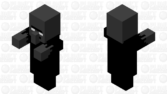 Zombie villager shadow Minecraft Mob Skin