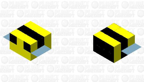 Baby bee Minecraft Mob Skin