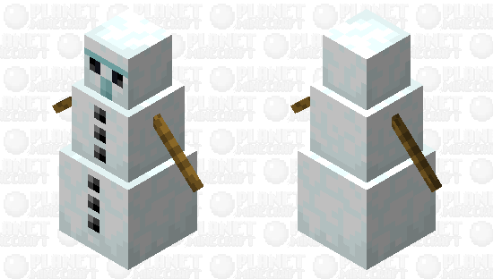 Snow Golem Minecraft Mob Skin