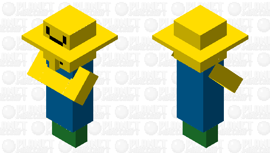 Noob Villager Minecraft Mob Skin