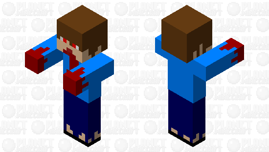 28 Days Later Rage Virus Infected Minecraft Mob Skin
