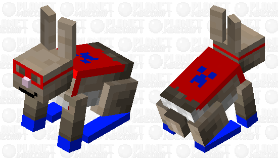 Super rabbit! Minecraft Mob Skin