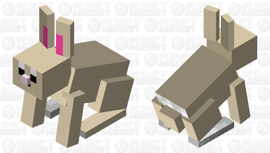 Bun bun :) Minecraft Mob Skin