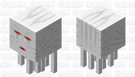 Angry ghast Minecraft Mob Skin