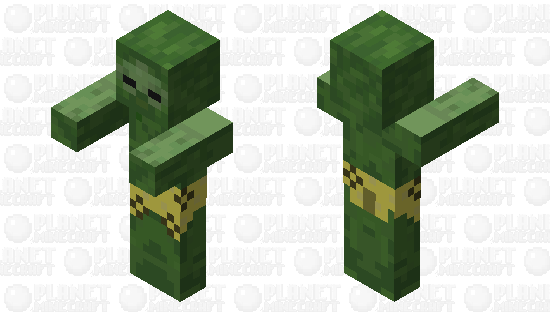 Cave man zombie Minecraft Mob Skin