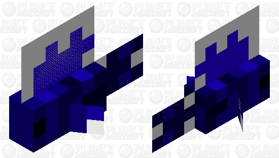 blue beta Minecraft Mob Skin