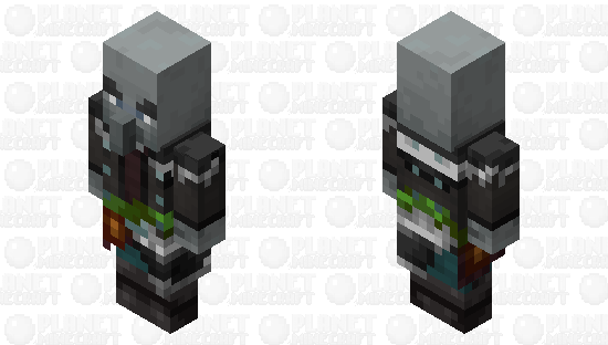 Jungle Vindicator Minecraft Mob Skin