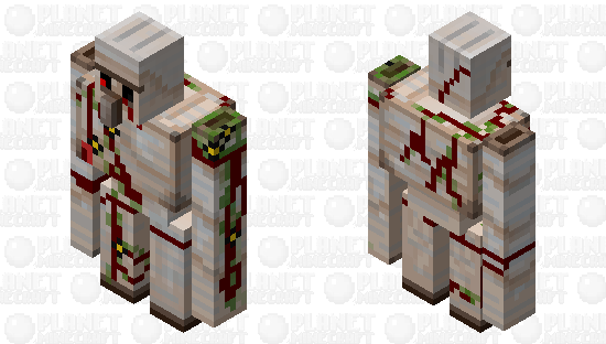 Bloody Golem! Minecraft Mob Skin