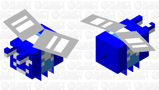 Diamond Bee(gifted)!!! Minecraft Mob Skin