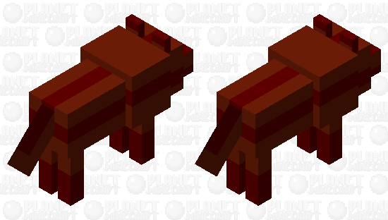 red wolf Minecraft Mob Skin
