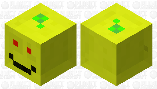 lemon cube Minecraft Mob Skin