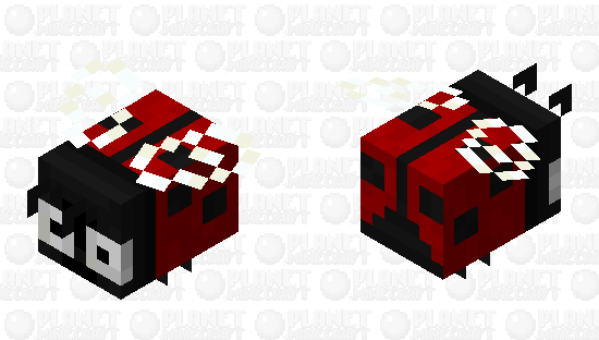 Marienkäfer (Ladybug) Minecraft Mob Skin