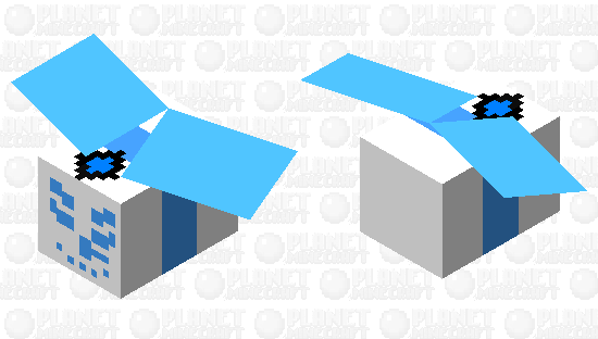 Frosty Bee - Bee Swarm Simulator Minecraft Mob Skin