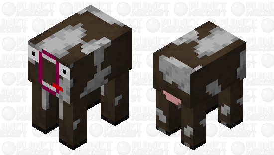 Funny cow Minecraft Mob Skin