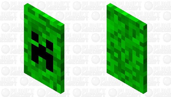 Creeper Cape Minecraft Mob Skin