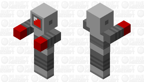 zombie robot Minecraft Mob Skin