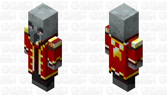 Nether Evoker(Re Texturing) Minecraft Mob Skin