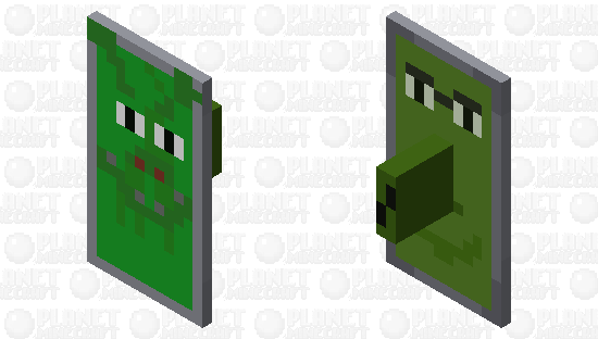 Shrek shield Minecraft Mob Skin
