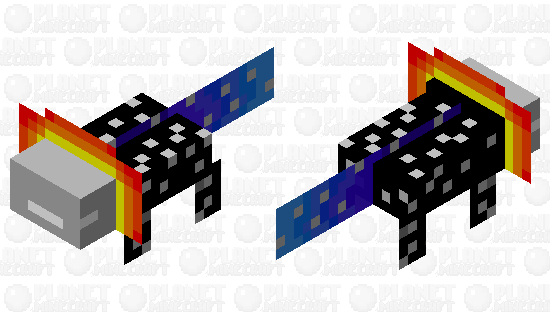 attempt to making better tiktaalik now |comet the axolotl| Minecraft ...