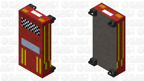 Race Car Bed Minecraft Mob Skin