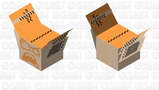 Book Monster (Fire) Minecraft Mob Skin