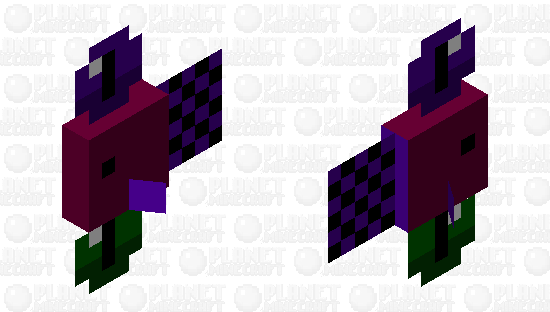 Ender tropic fish (large) Minecraft Mob Skin