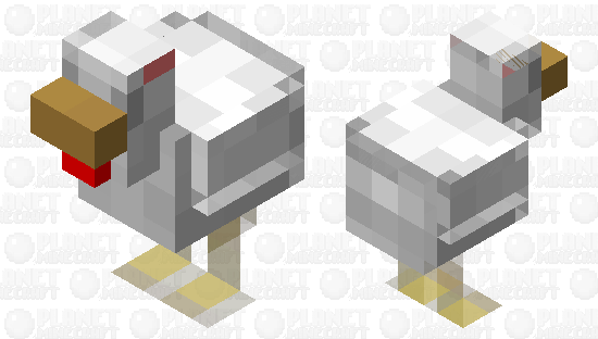 simple chicken Minecraft Mob Skin