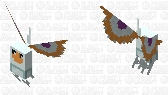 Masquerain Minecraft Mob Skin