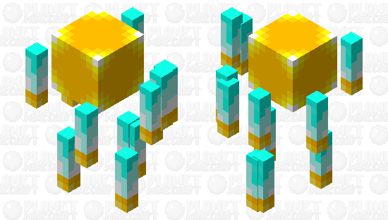 Keeper of the golden spheres [goldenevent] Minecraft Mob Skin