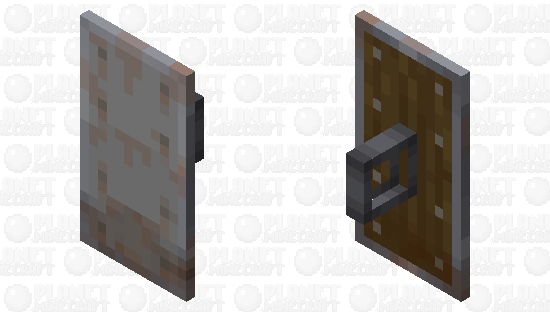 Reinforced Shield Minecraft Mob Skin