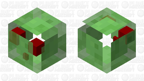 cursed slime Minecraft Mob Skin