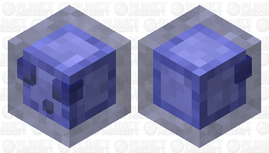 Blue Slime Minecraft Mob Skin