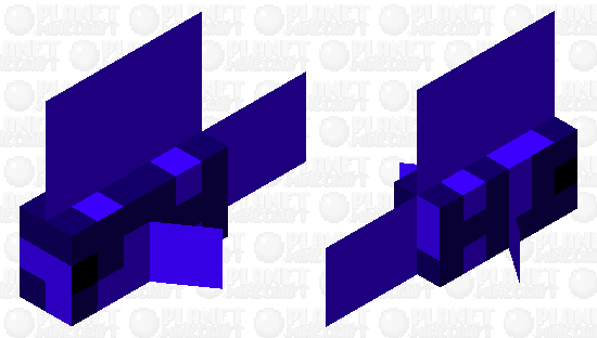 better blue beta Minecraft Mob Skin