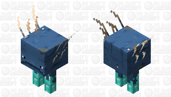 Walter (Walker + Water) Minecraft Mob Skin