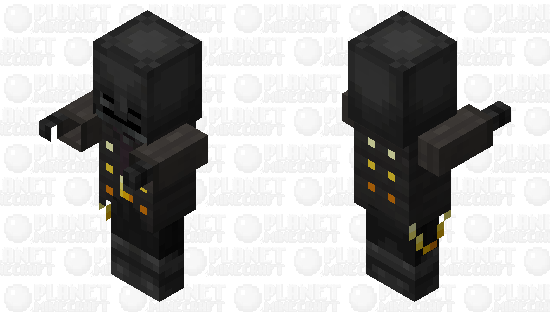 Wither Skeleton Vindicator Original Textures Hostile Minecraft Mob Skin