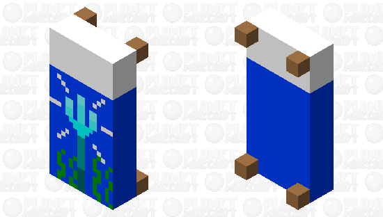sea water bed Minecraft Mob Skin