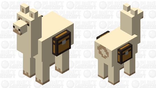 Smoothy Llama Minecraft Mob Skin