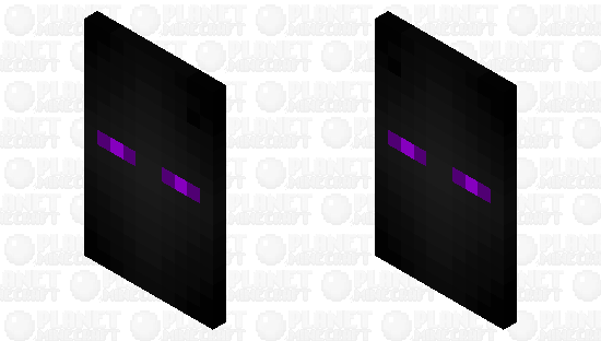 enderman banner Minecraft Mob Skin